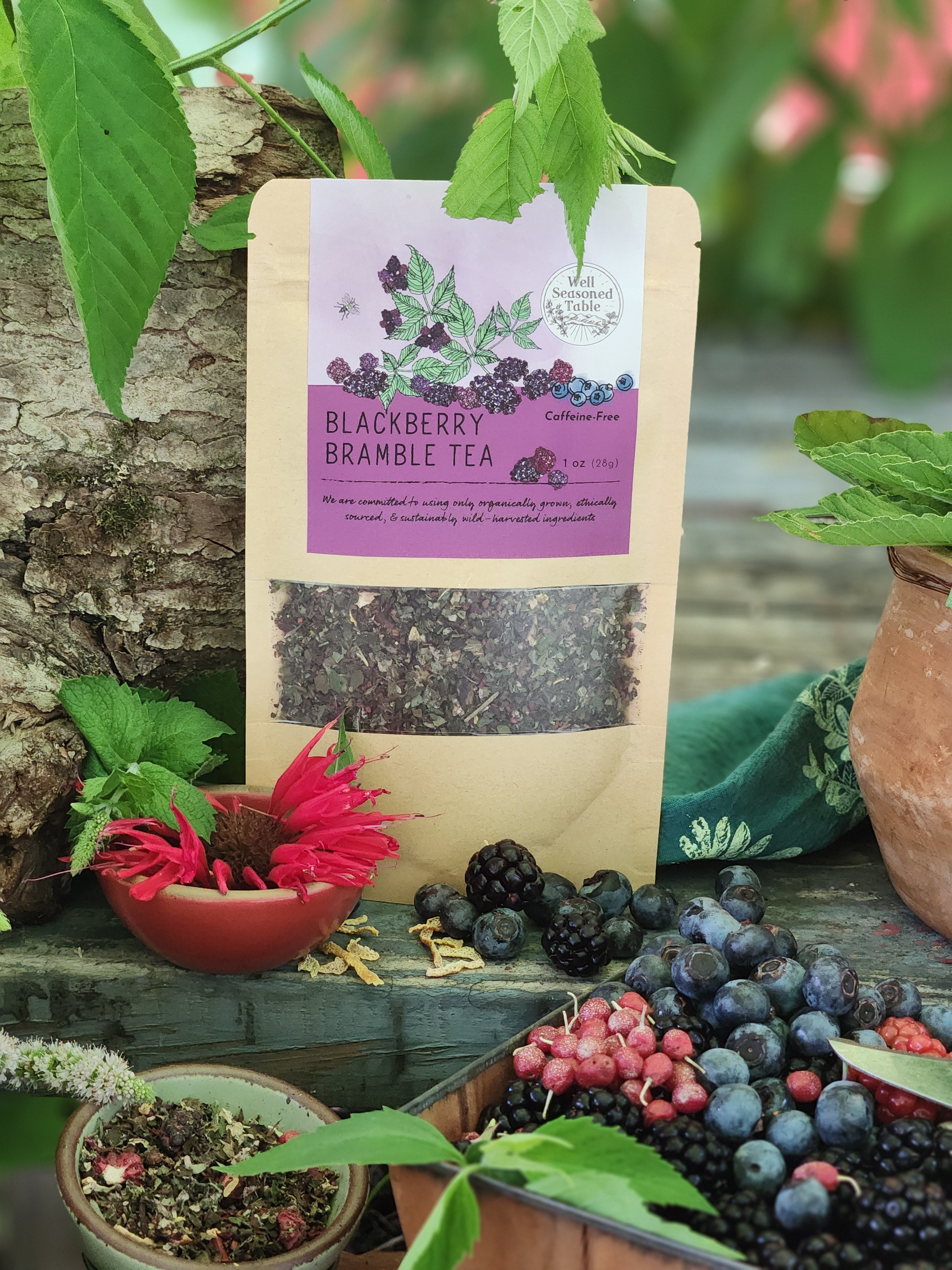 Blackberry Bramble Tea * Summer Seasonal * – Well Seasoned Table