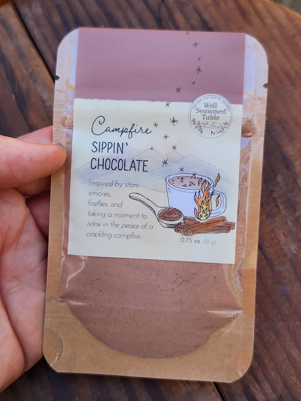 Campfire Sippin' Chocolate | Well Seasoned Table